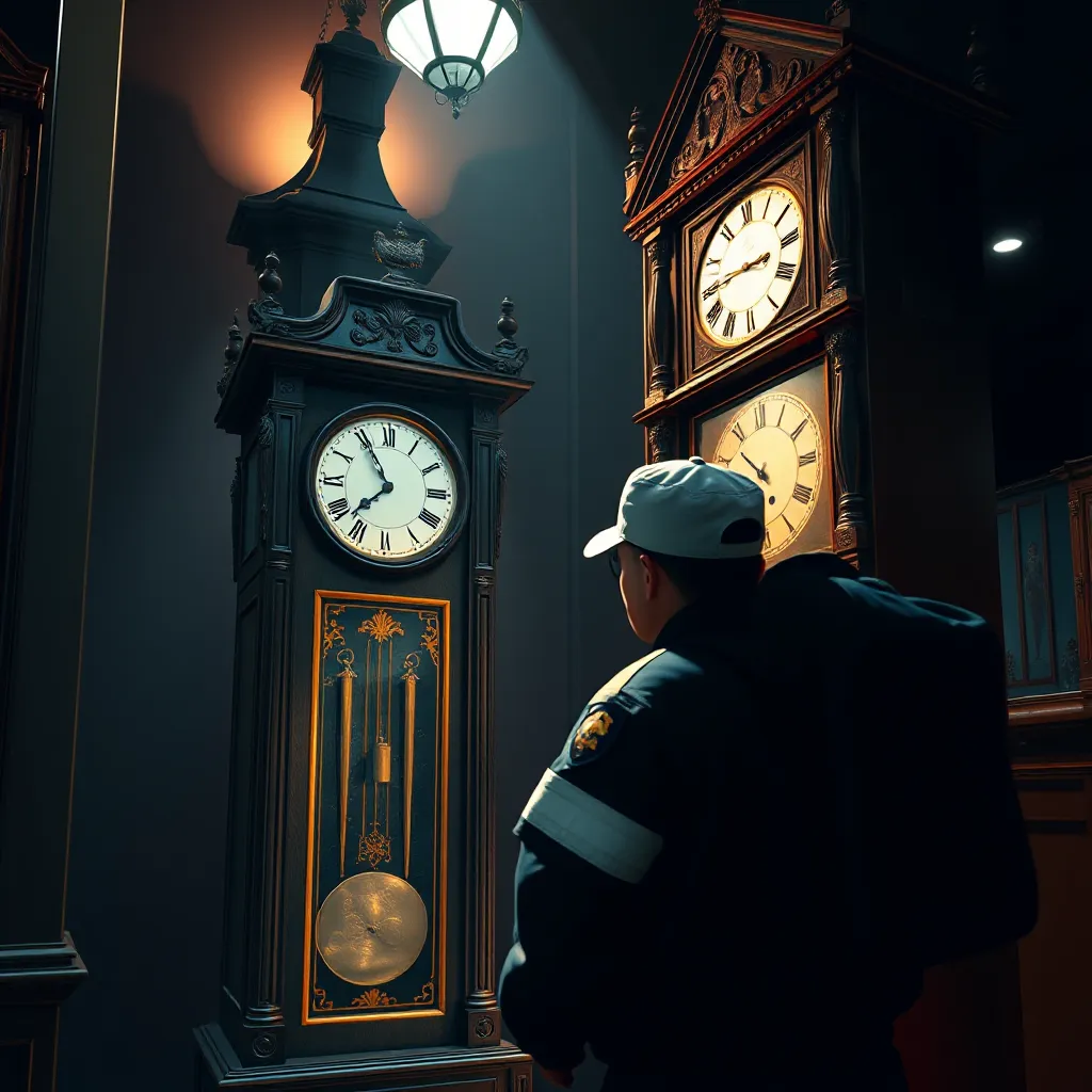 The Haunting Clock: A Night at the Museum : MysteryLores