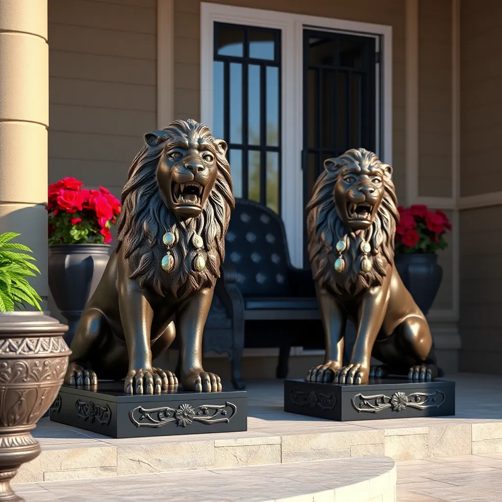Best Spots for Guardian Lions: A Placement Guide : MysteryLores