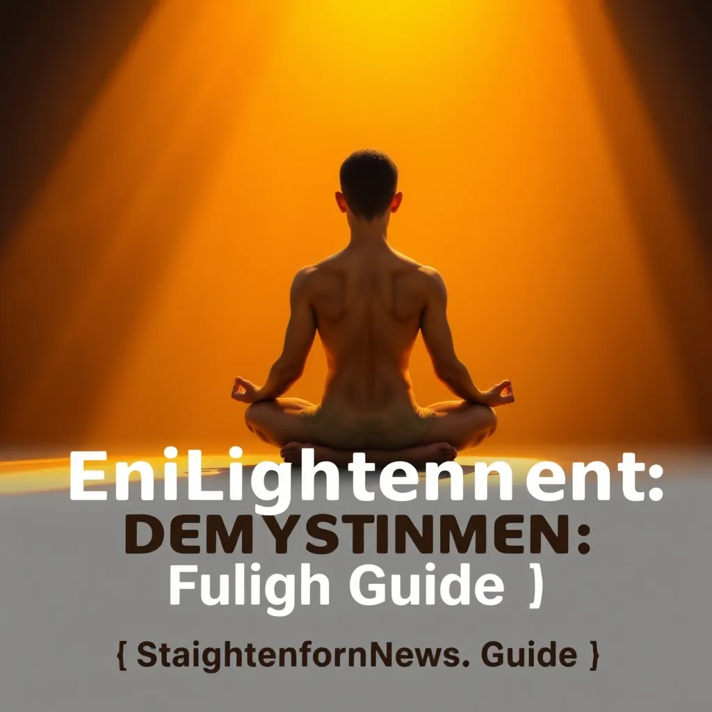 Enlightenment Demystified: A Straightforward Guide : MysteryLores