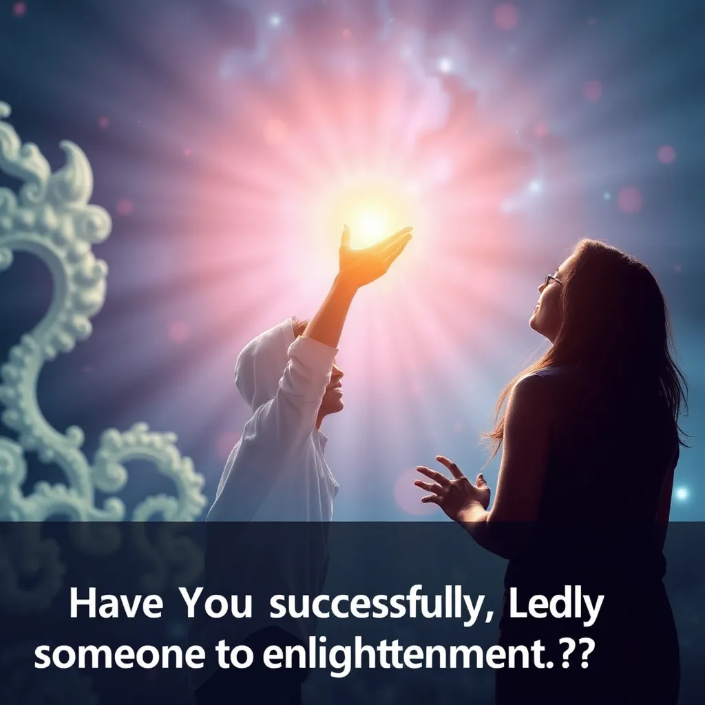 Have You Successfully Led Someone to Enlightenment? : MysteryLores