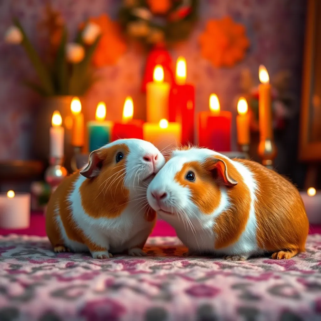 Creating a Safe Altar for Your Guinea Pigs with Candles : MysteryLores