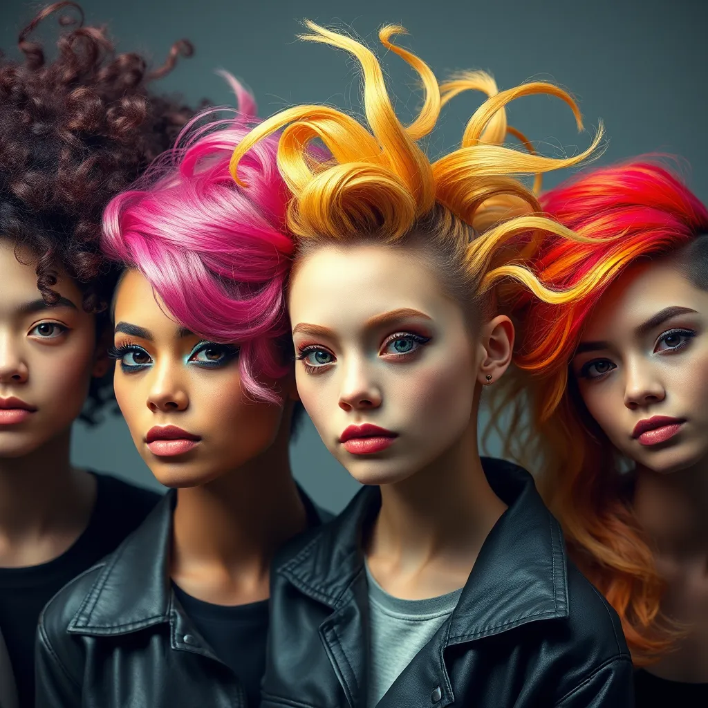 Gen X and Gen Z: A Hair Styling Crisis Unraveled : MysteryLores