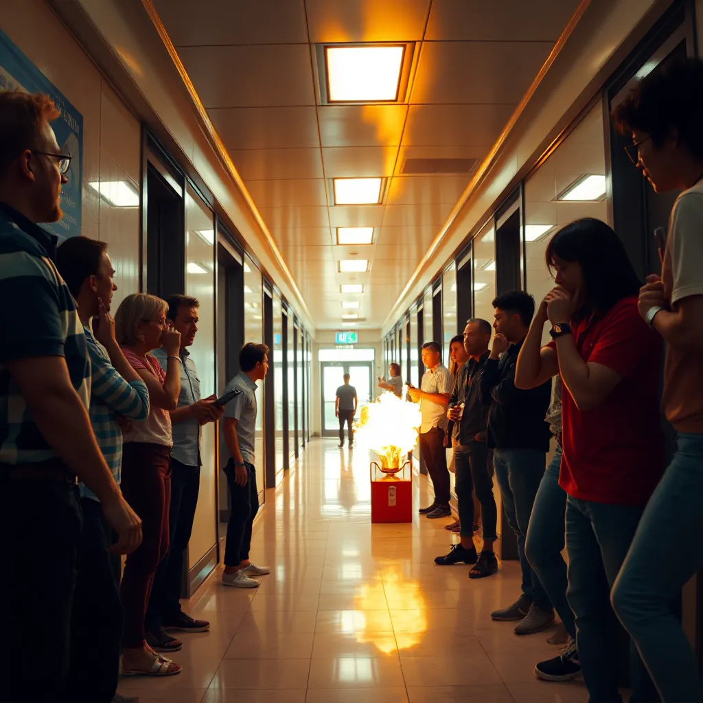 Watch This Hallway Action Unfolding – You Won’t Believe It! : MysteryLores