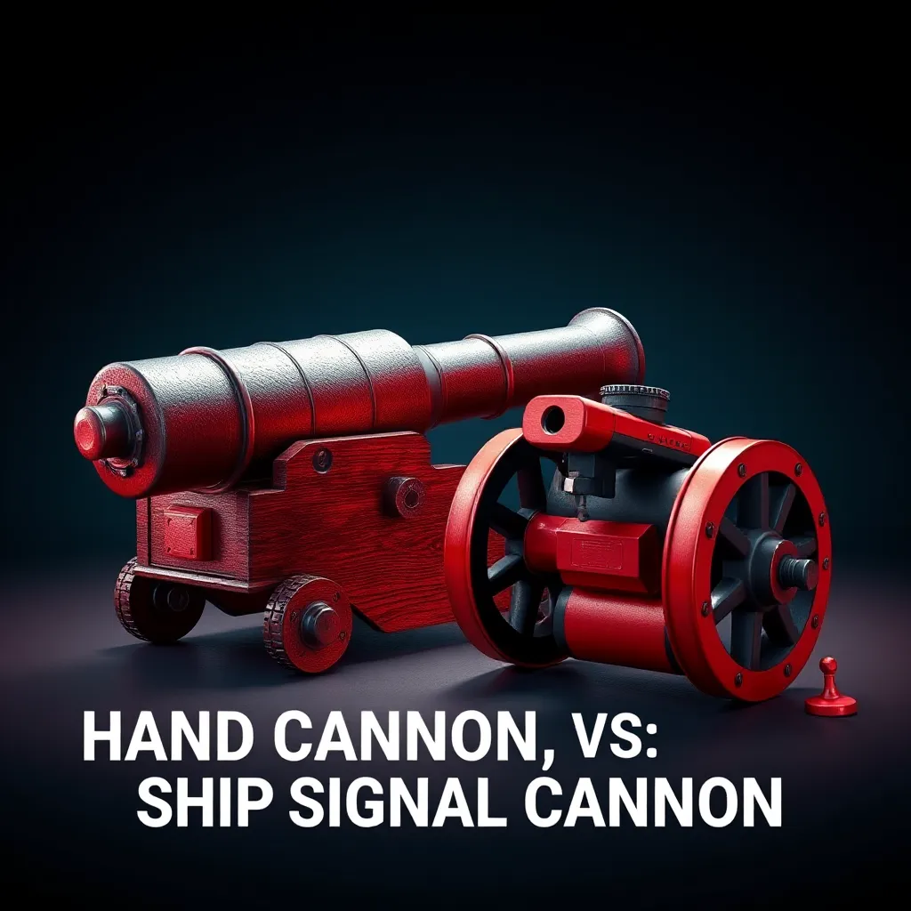 Is It a Hand Cannon or a Ship Signal Cannon? : MysteryLores