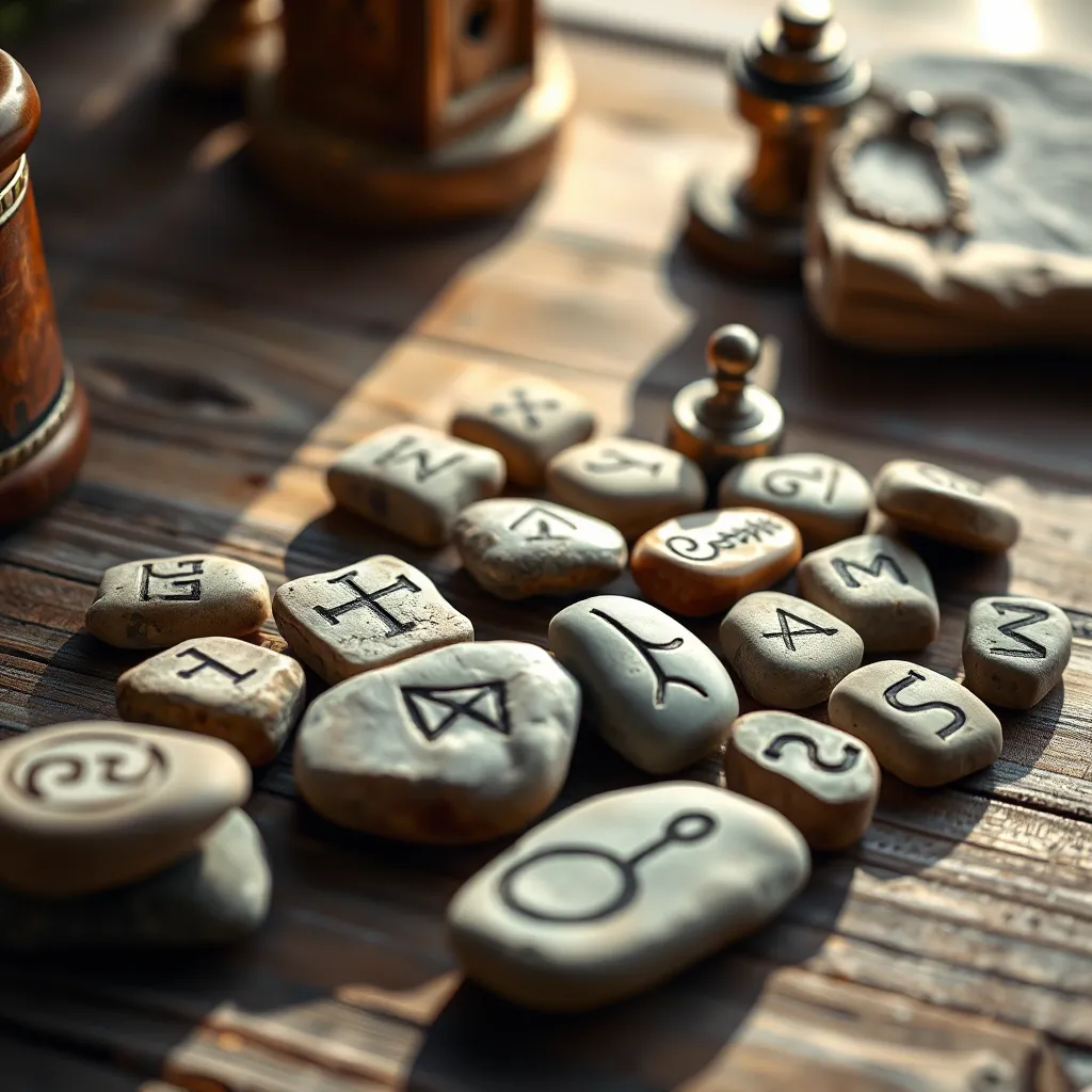Crafting Unique Elder Futhark Runes for Divination : MysteryLores