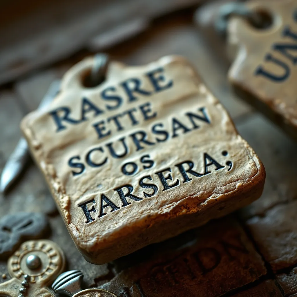 Exploring Roman Curse Tablets: A Connection to History : MysteryLores
