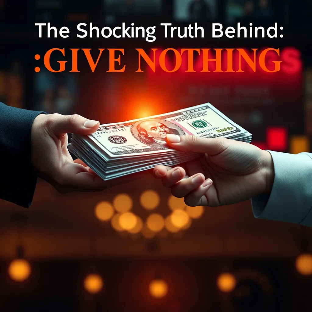 The Shocking Truth Behind Greed: Give Nothing : MysteryLores