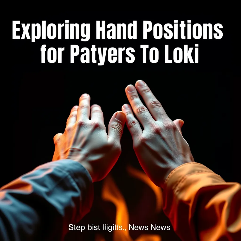 Exploring Hand Positions for Pagan Prayers to Loki : MysteryLores