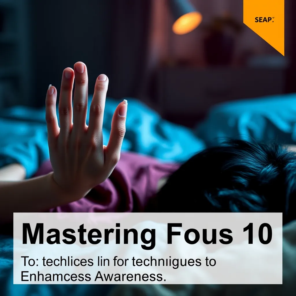 Mastering Focus 10: Techniques to Enhance Awareness : MysteryLores