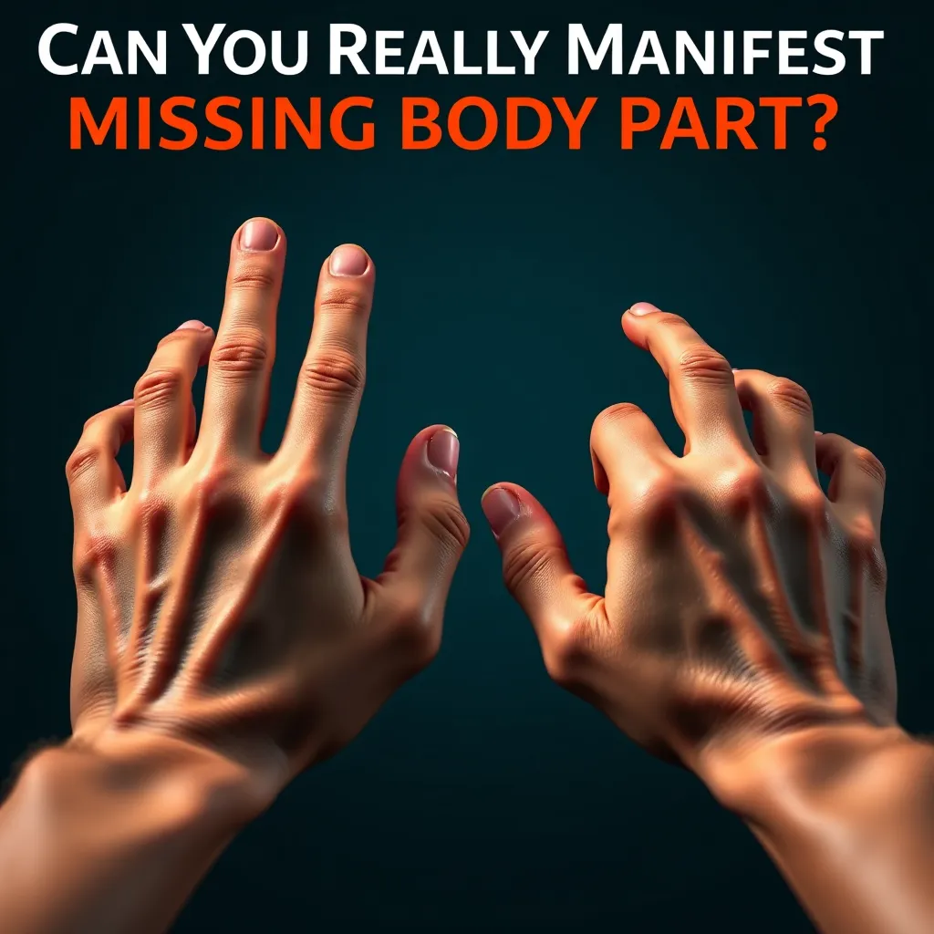 Can You Really Manifest Missing Body Parts? : MysteryLores