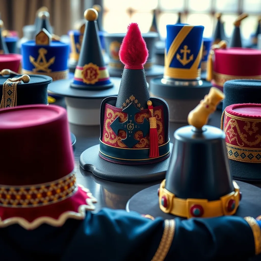 Exploring Common Hats Worn by Lodge Masters : MysteryLores