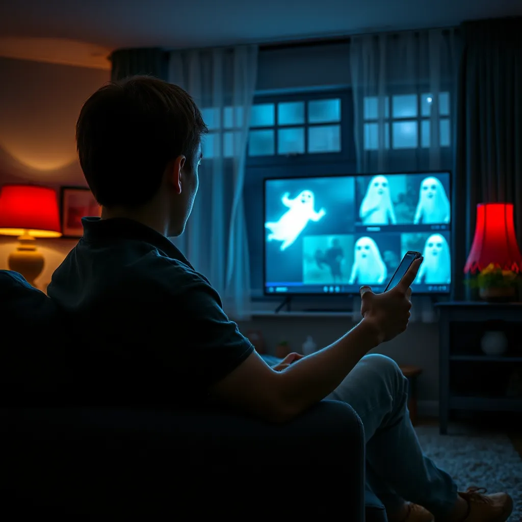 Haunted Through the Screen: A Spooky Encounter : MysteryLores