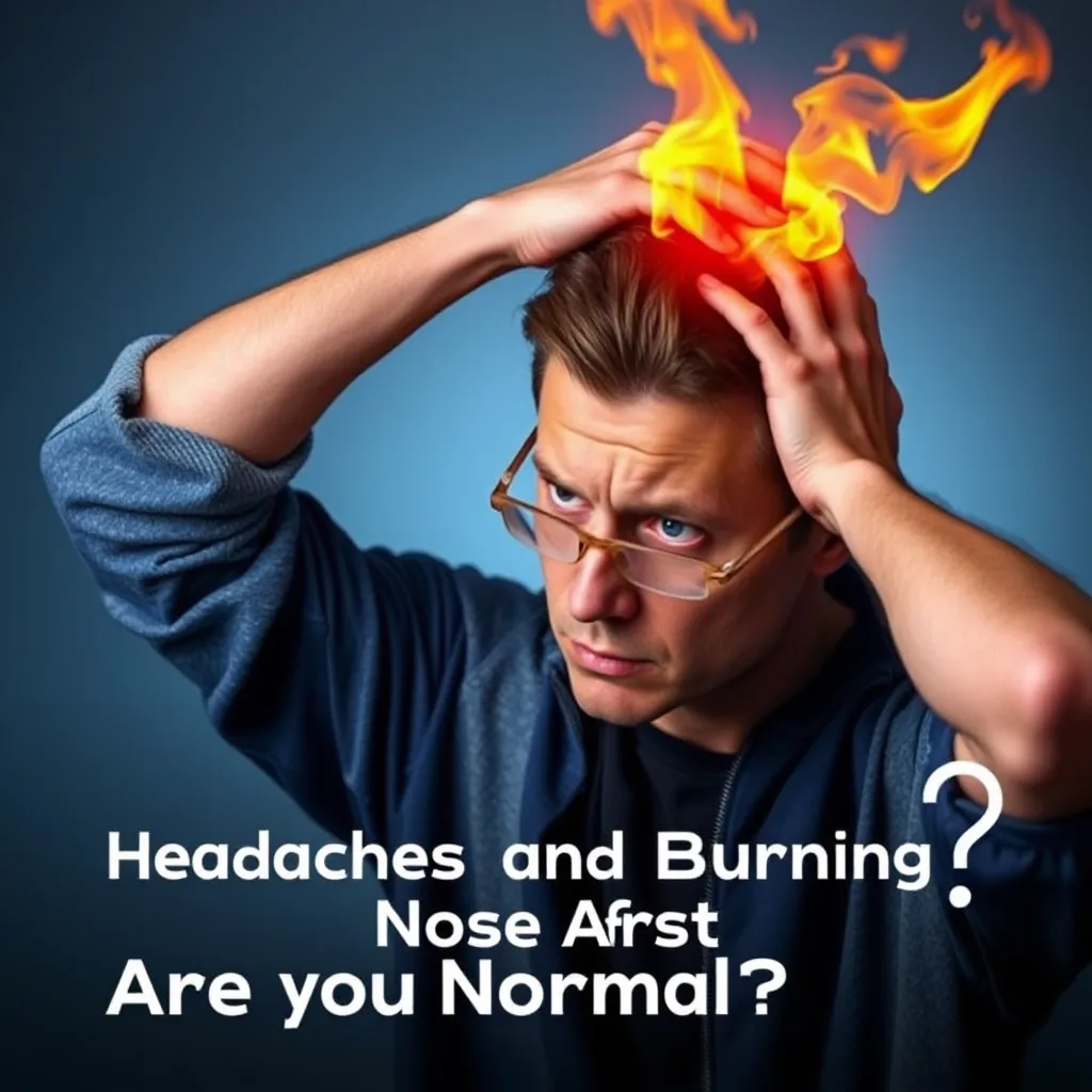 Headaches and Burning Nose: Are They Normal? : MysteryLores