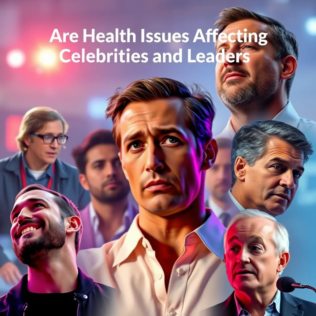Are Health Issues Affecting Celebrities and Leaders? : MysteryLores