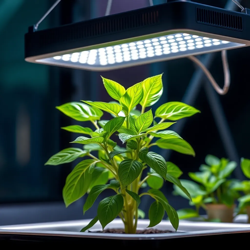 How to Avoid Burning Your Basil with Grow Lights : MysteryLores