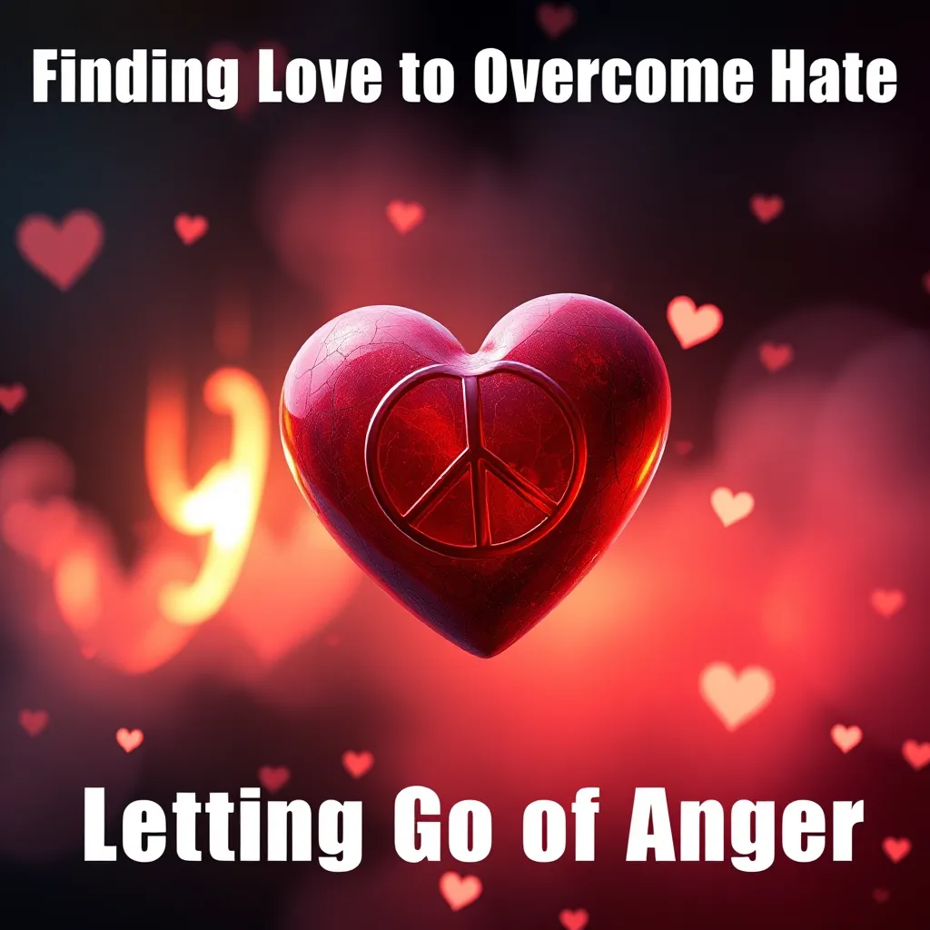 Finding Love to Overcome Hate: Letting Go of Anger : MysteryLores