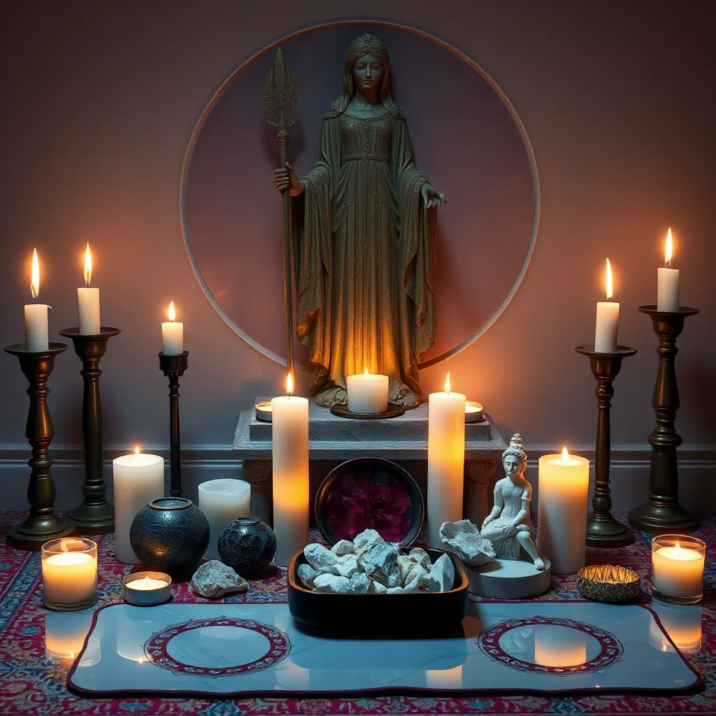 Revamping My Hekate Altar for Enhanced Spiritual Connection : MysteryLores