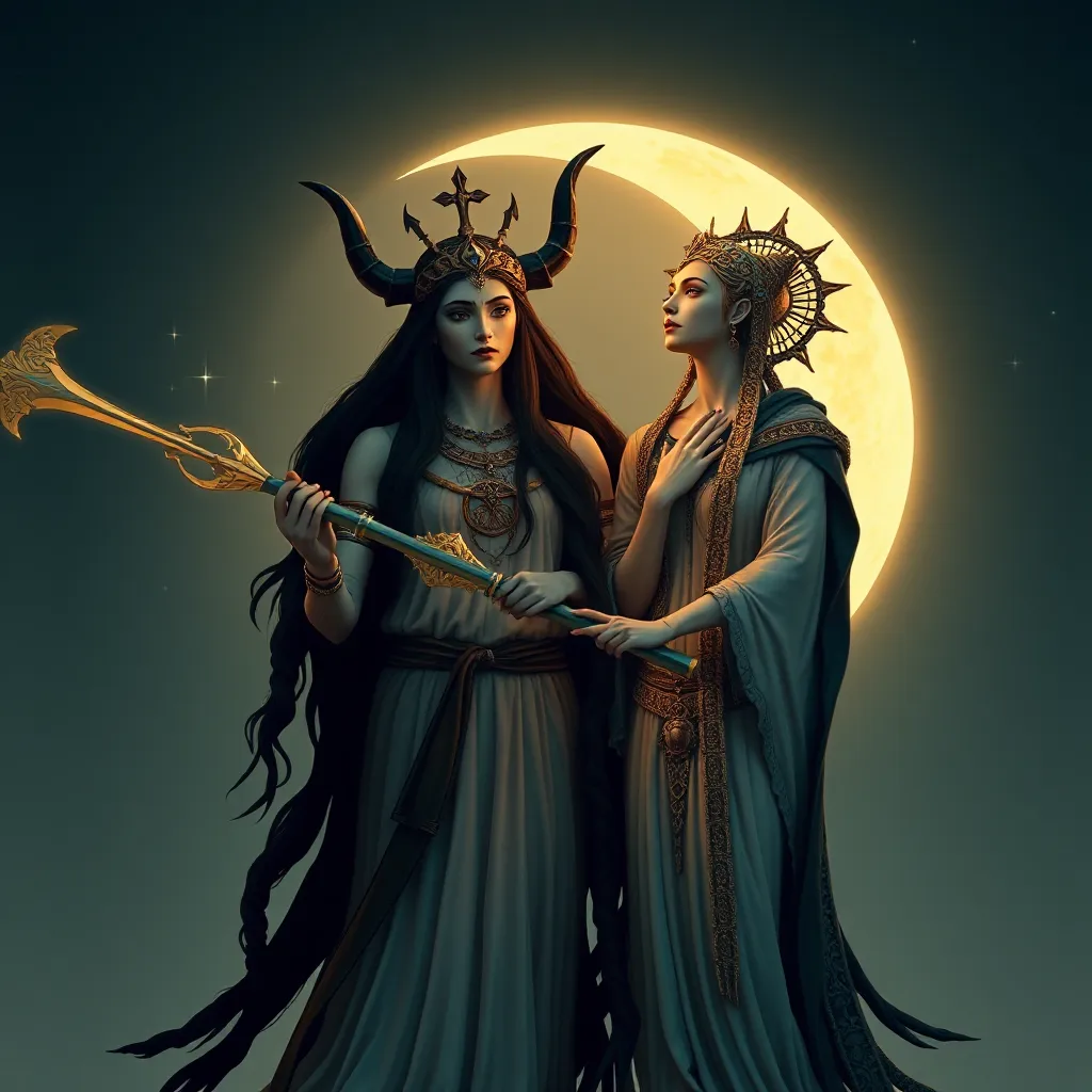 Exploring Hekate and Her Connection to Lunar Goddess Mēnē : MysteryLores