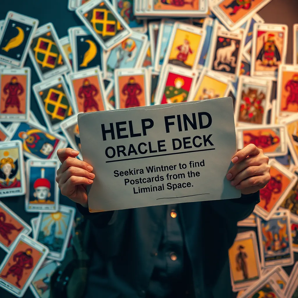 Seeking Help to Find 'Postcards from the Liminal Space' : MysteryLores