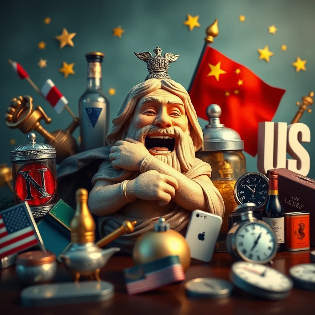 Hermes and the China/US Trade War: A Comedic Clash : MysteryLores
