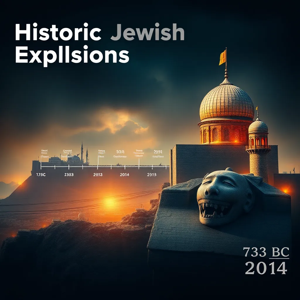 Historical Context: Expulsions of Jews from 733 BC to 2014 : MysteryLores