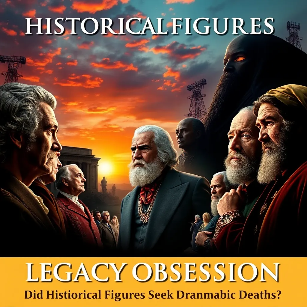 Legacy Obsession: Did Historical Figures Seek Dramatic Deaths ...