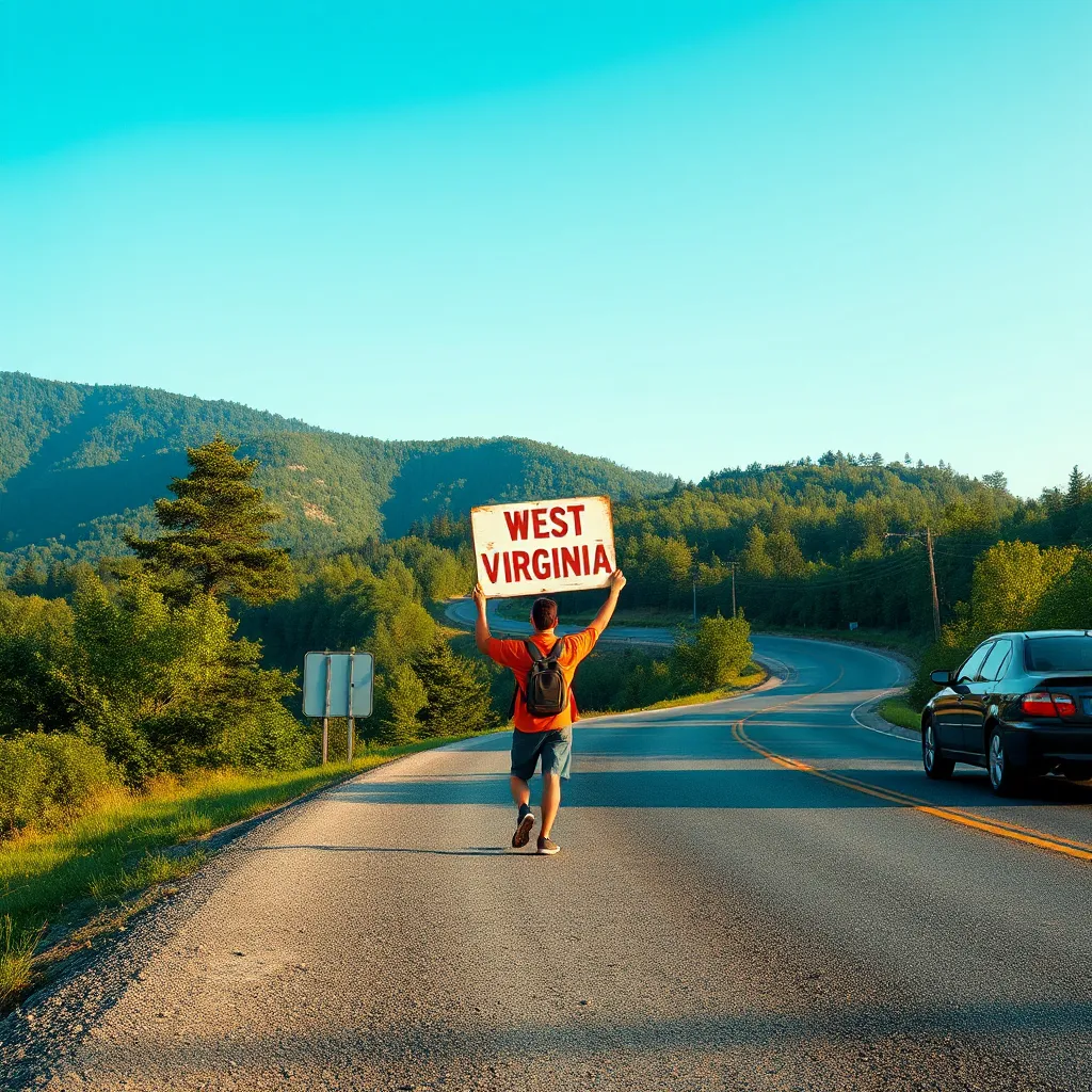 Hitchhiker's Journey Through West Virginia: A Tale : MysteryLores