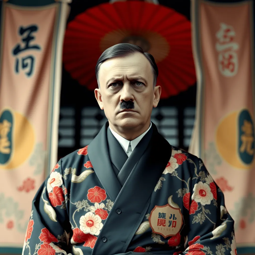 Hitler in Japanese Kimono: Uncovering the 1936 Photograph : MysteryLores