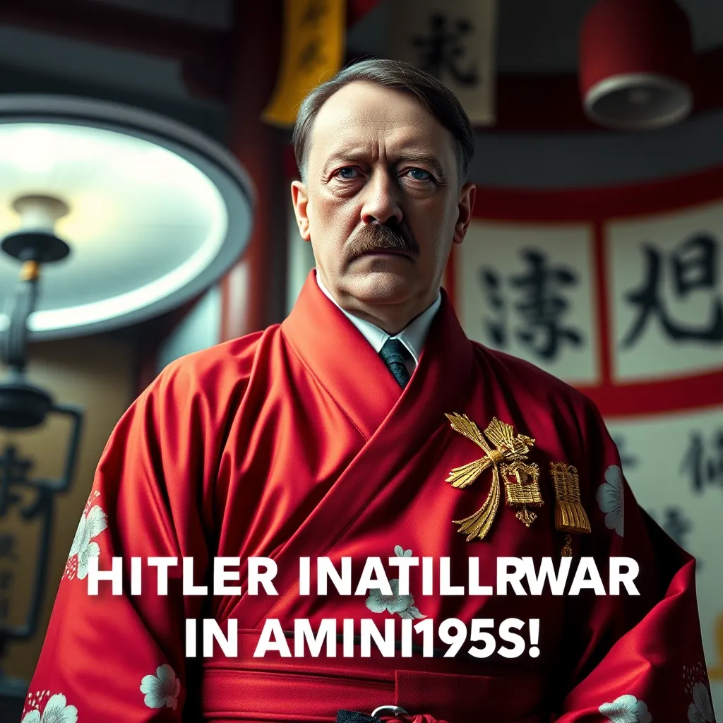 Shocking Image: Hitler in Japanese Kimono Surfaces! : MysteryLores