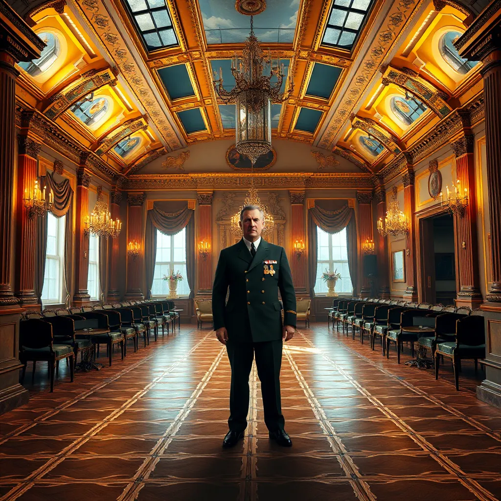 Hitler Displays His New Ballroom in Rare Footage : MysteryLores