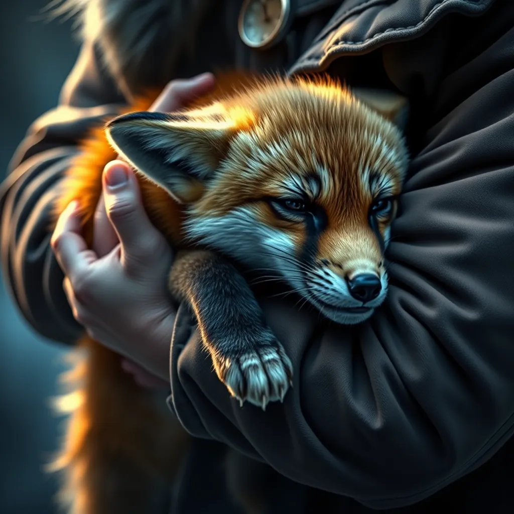Touching Moment: Holding a Dying Fox in My Arms ️‍🩹 : MysteryLores