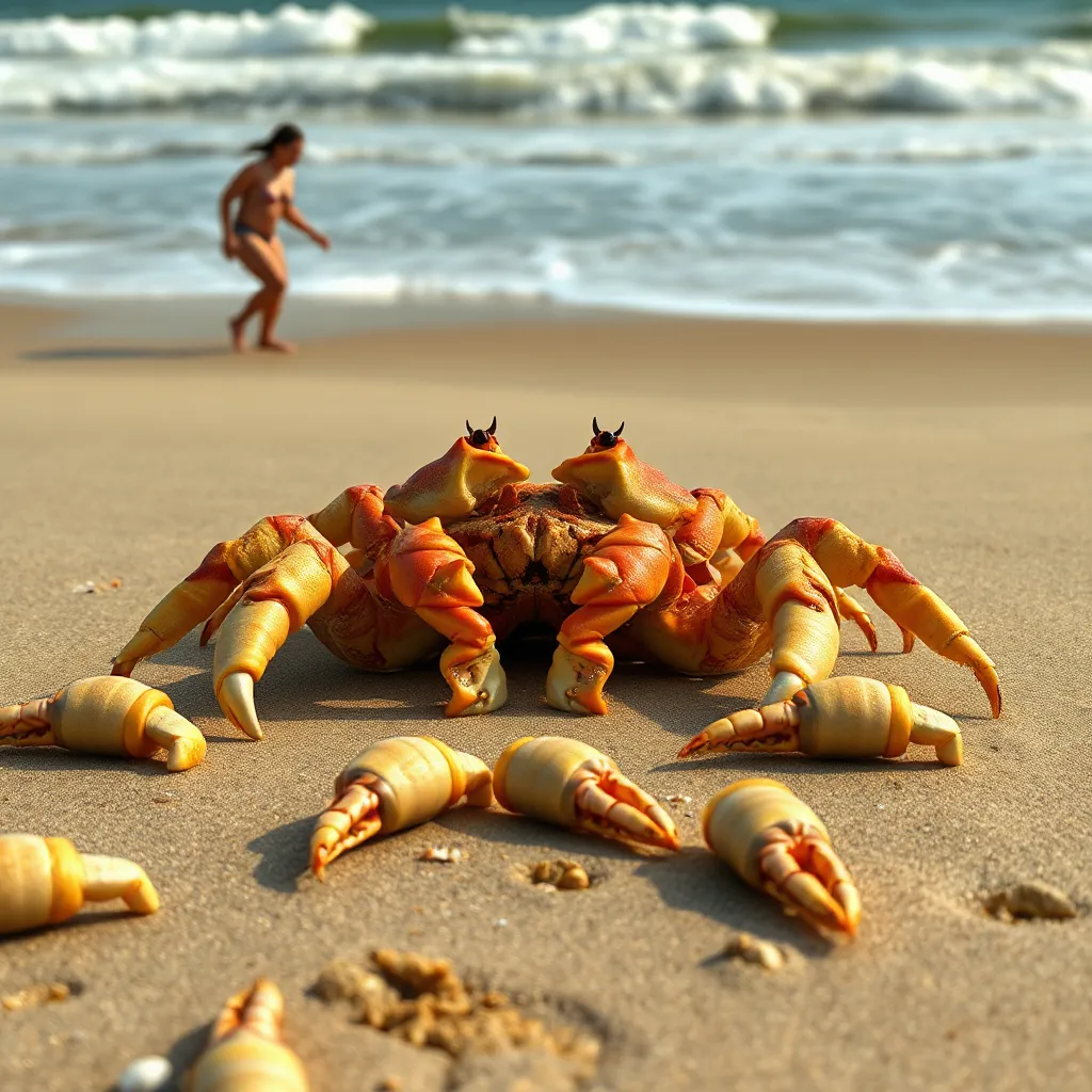 Hollow Crab Claws Found on NSW Beach: What's Happening? : MysteryLores