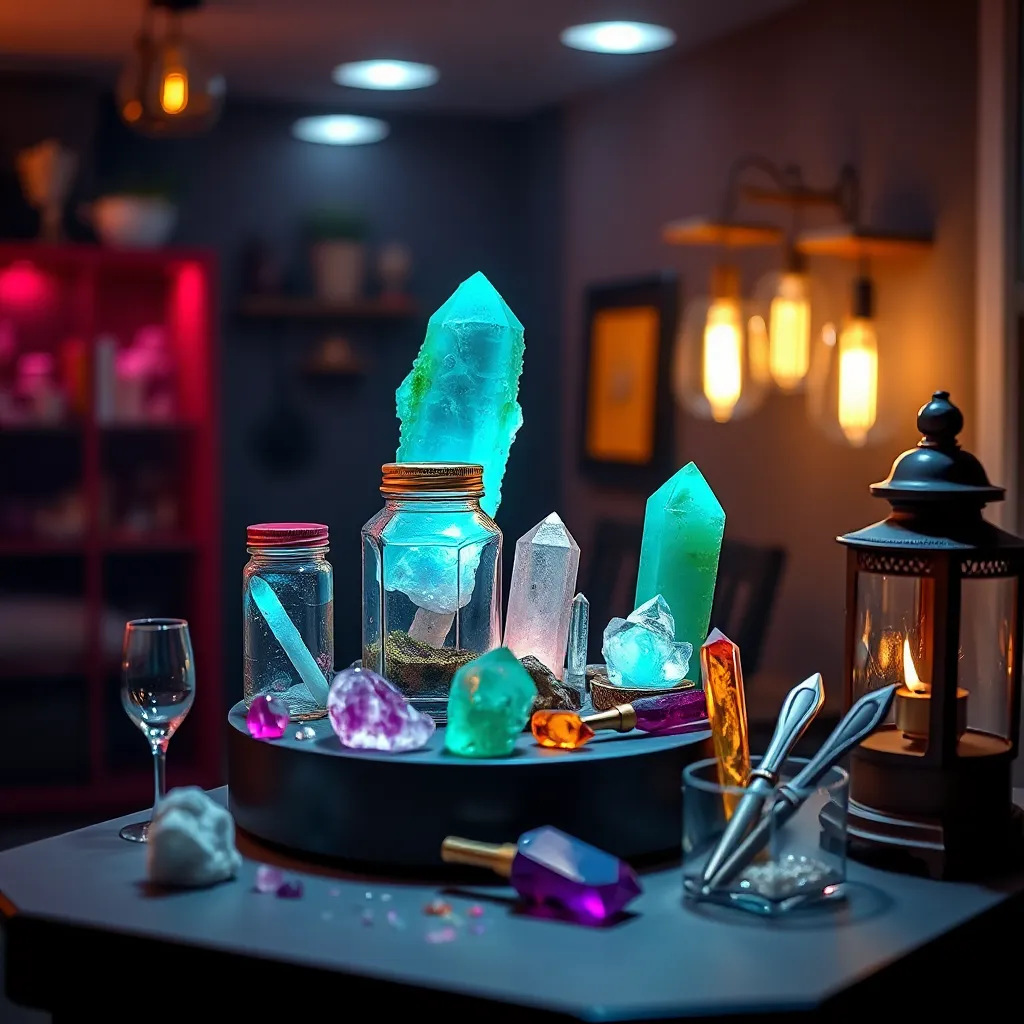 Exploring Home Crystal Growing for Witchcraft Spells : MysteryLores