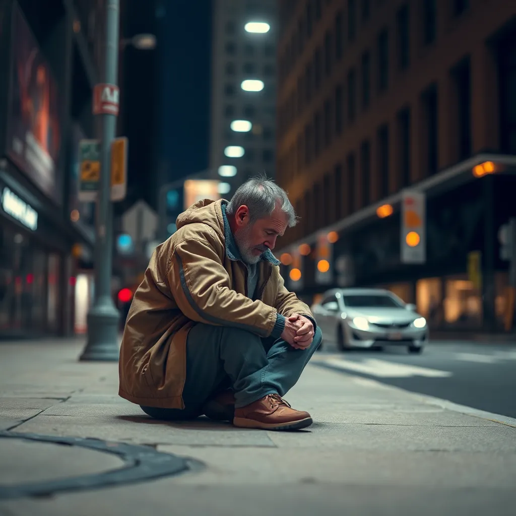 Why Does This Man Suffer? A Midnight Encounter : MysteryLores