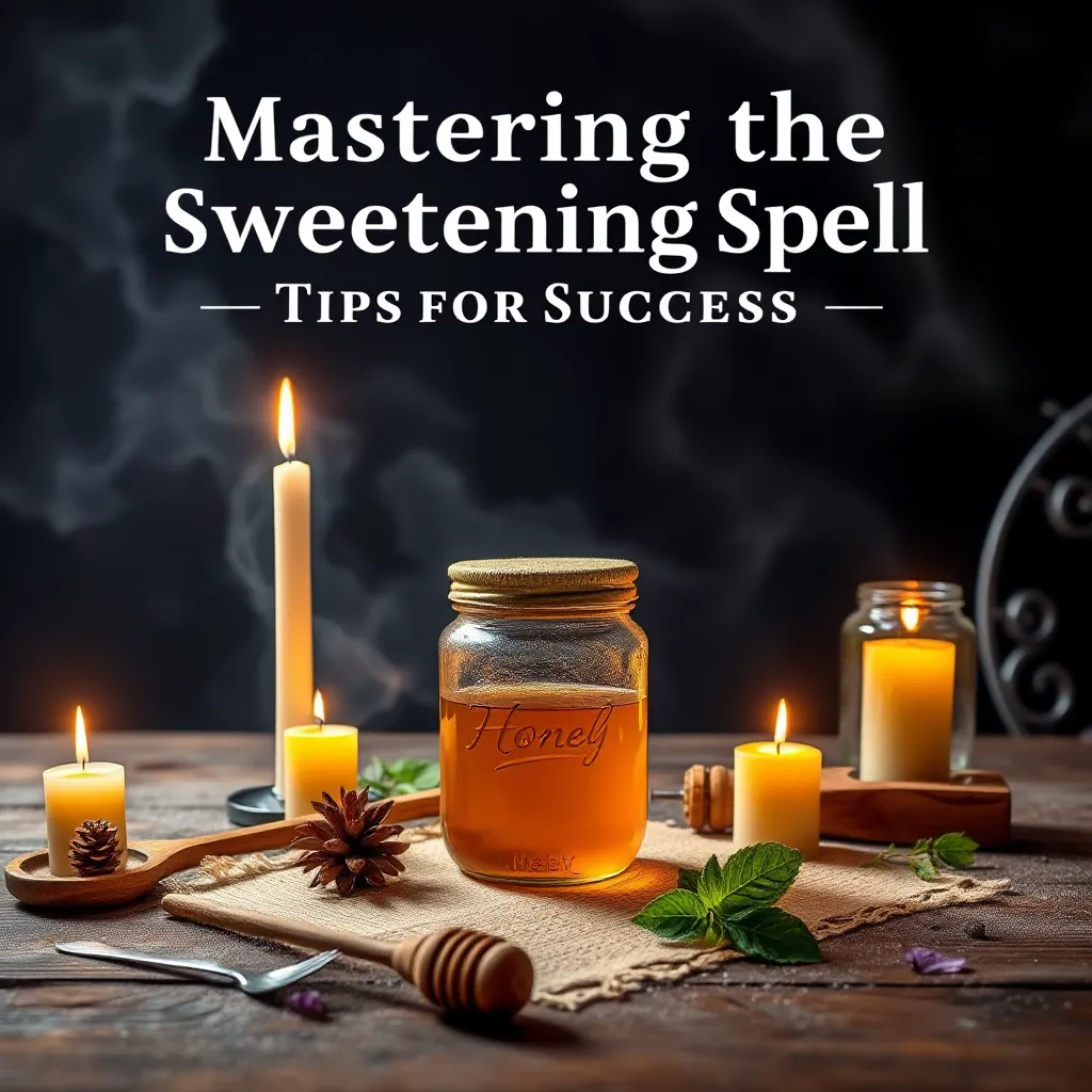 Mastering the Sweetening Spell: Tips for Success : MysteryLores