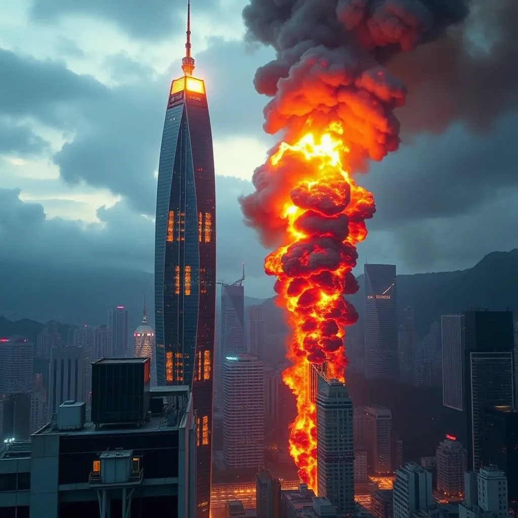 Why Hong Kong Buildings Stand Tall Amid Flames : MysteryLores