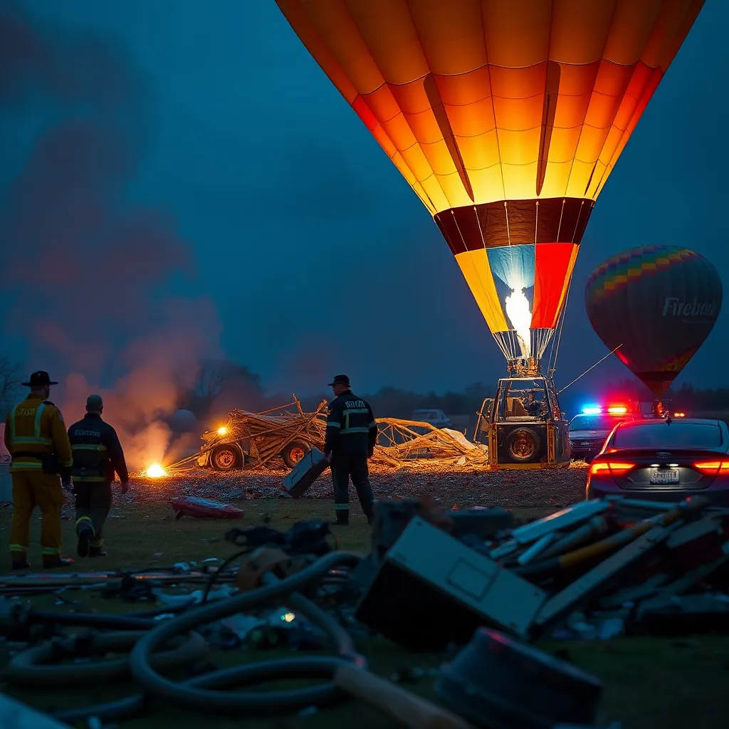 Tragic Hot Air Balloon Crash Kills 16 in Lockhart, Texas : MysteryLores