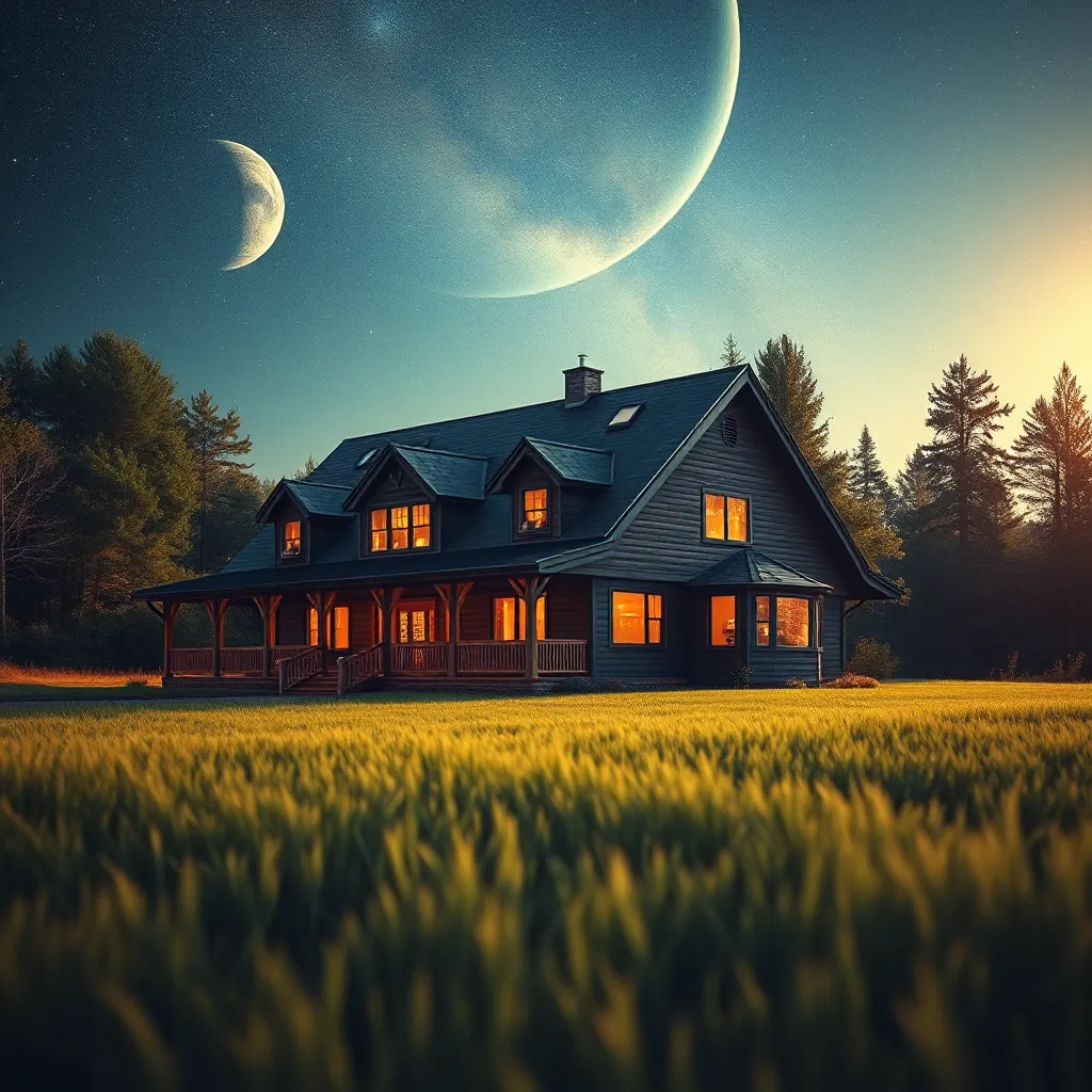 Exploring the Dream of a House with Planet Views : MysteryLores