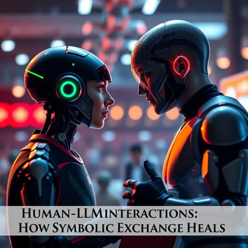 Human-LLM Interactions: How Symbolic Exchange Heals : MysteryLores