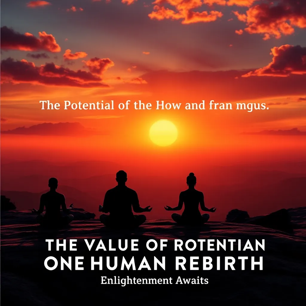 The Value of Human Rebirth: Enlightenment Awaits : MysteryLores