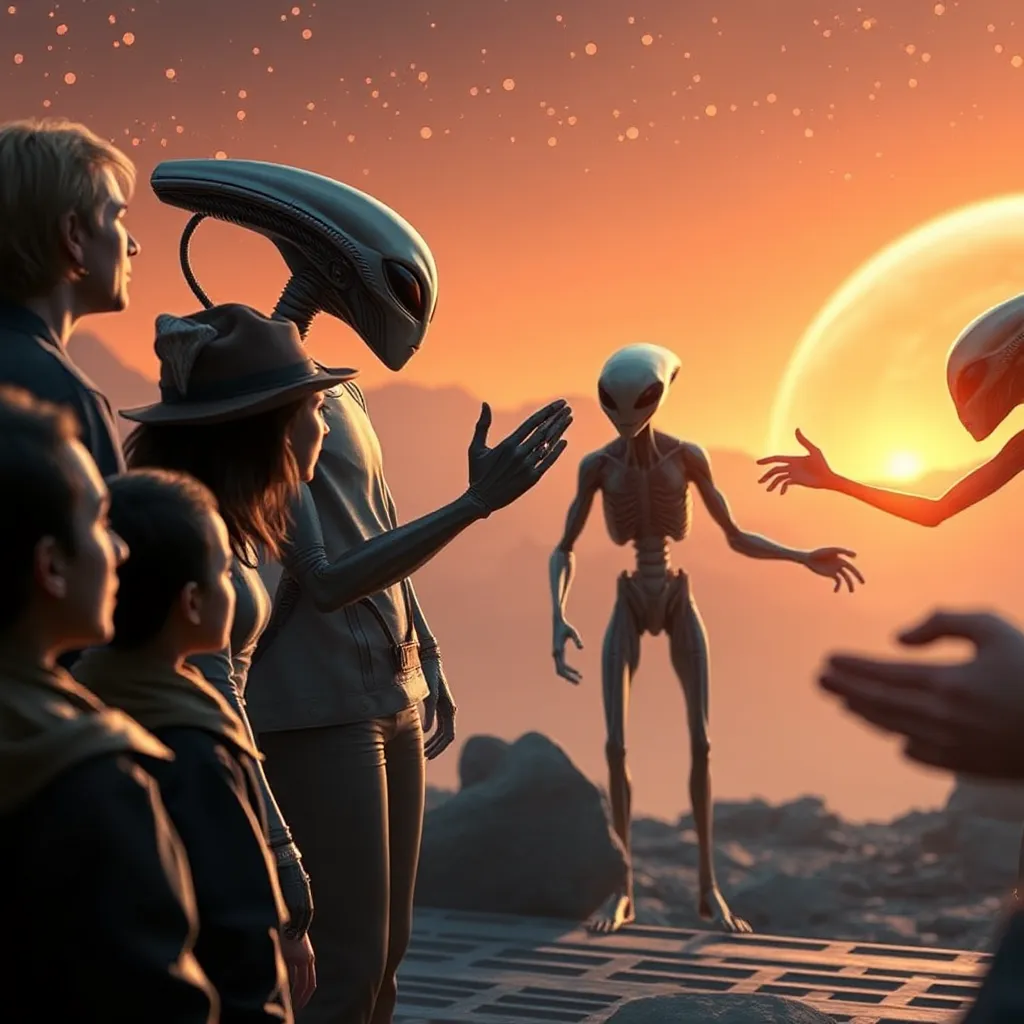 First Contact: Humanity’s Landmark Meeting with Aliens : MysteryLores