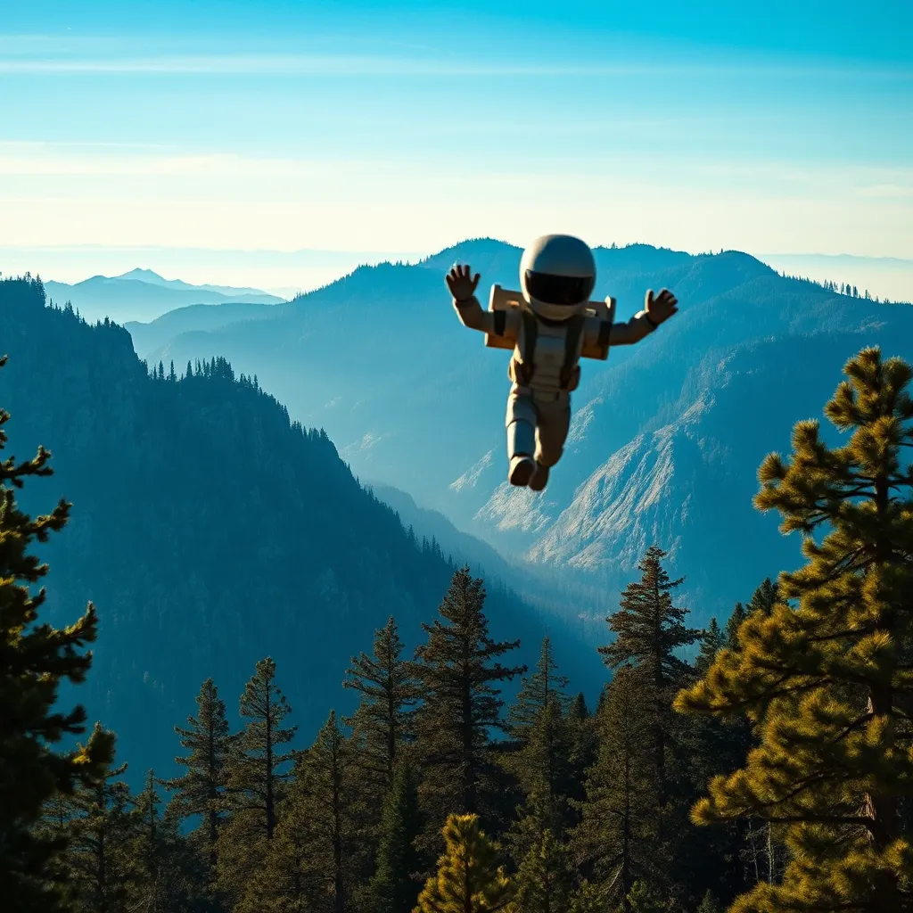Watch a Humanoid Object Spotted Over Sequoia National Park : MysteryLores