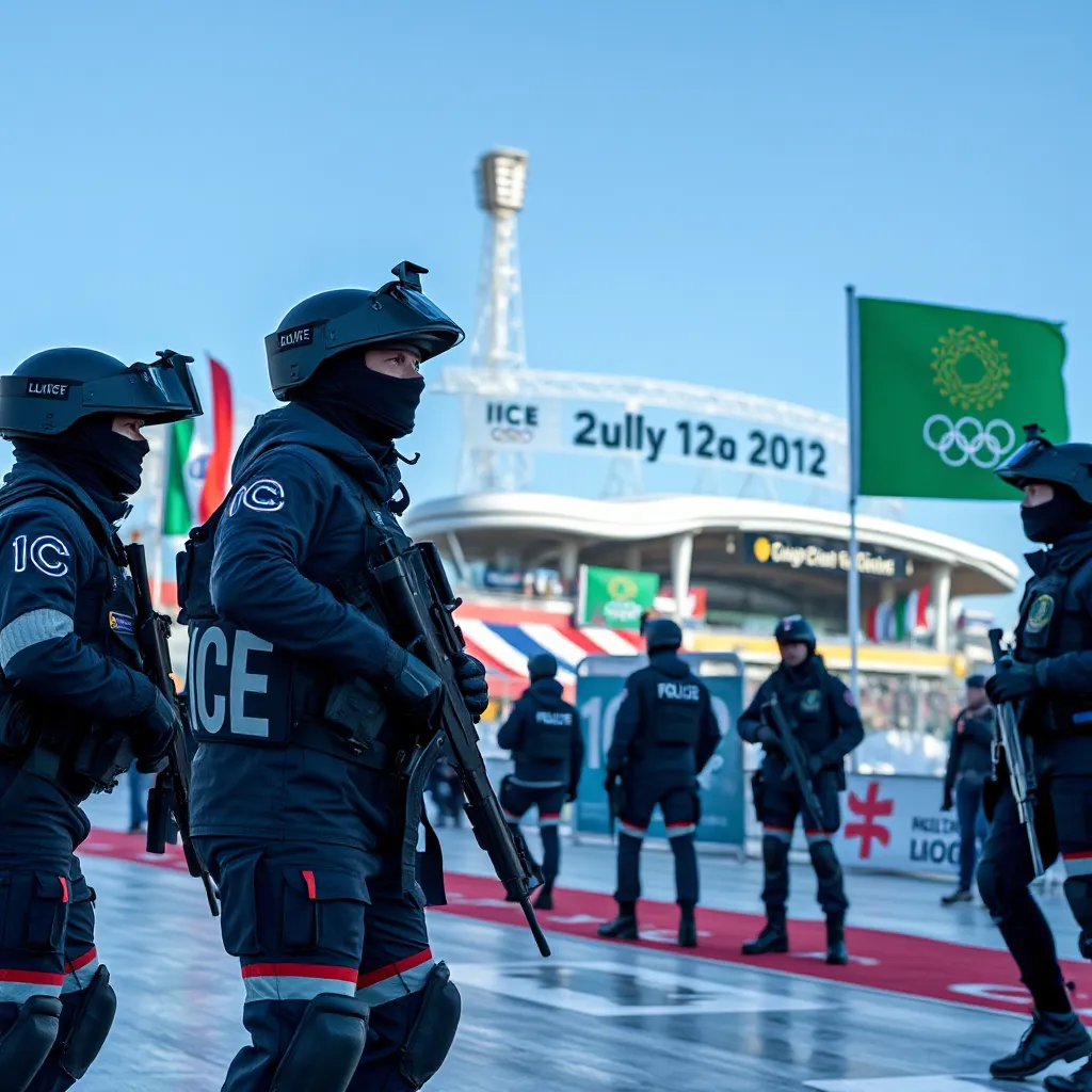 ICE Security Unit Heads to Winter Olympics, Raising Concerns : MysteryLores