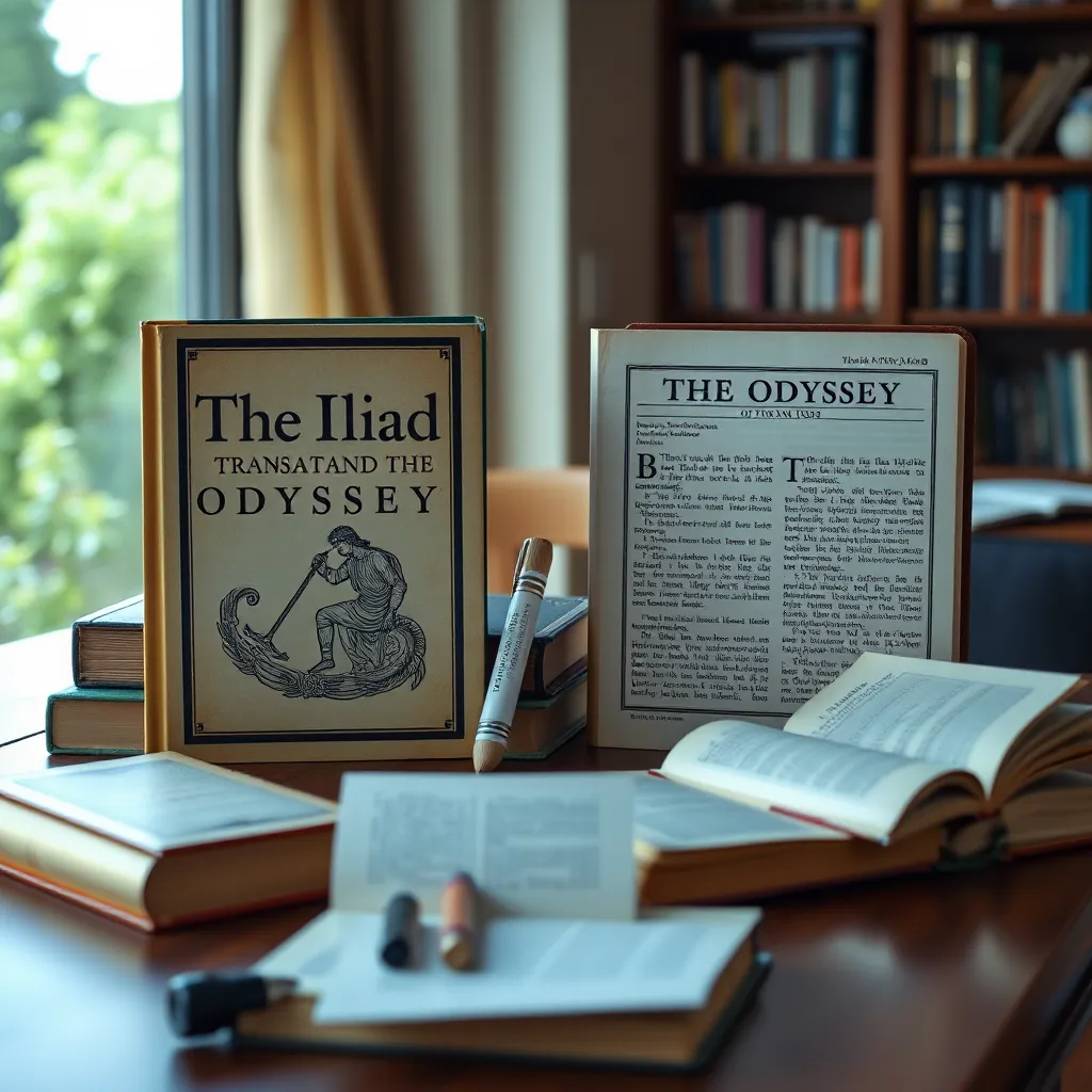 Choosing the Best Translation of The Iliad and Odyssey : MysteryLores