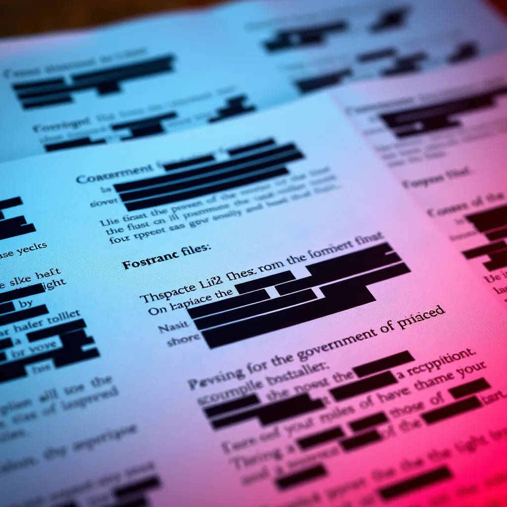 Revealing Incomplete Redactions in Government Files : MysteryLores