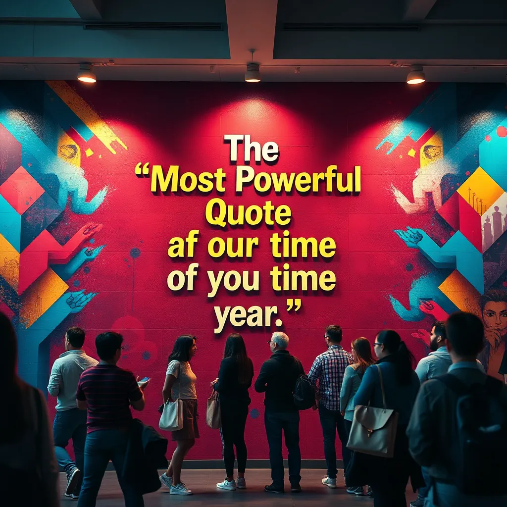 The Most Powerful Quote of Our Time Revealed : MysteryLores