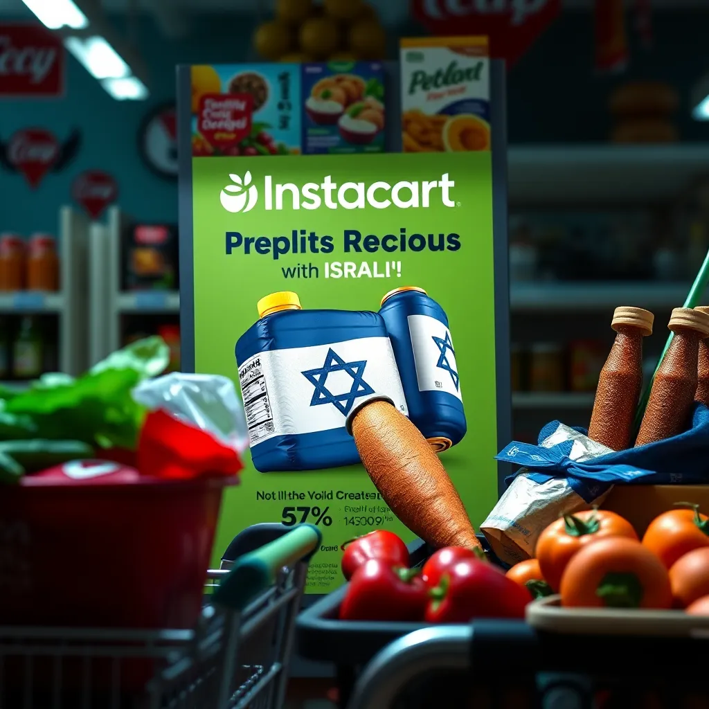 Instacart Ad Sparks Controversy Over Anti-Israel Claims : MysteryLores