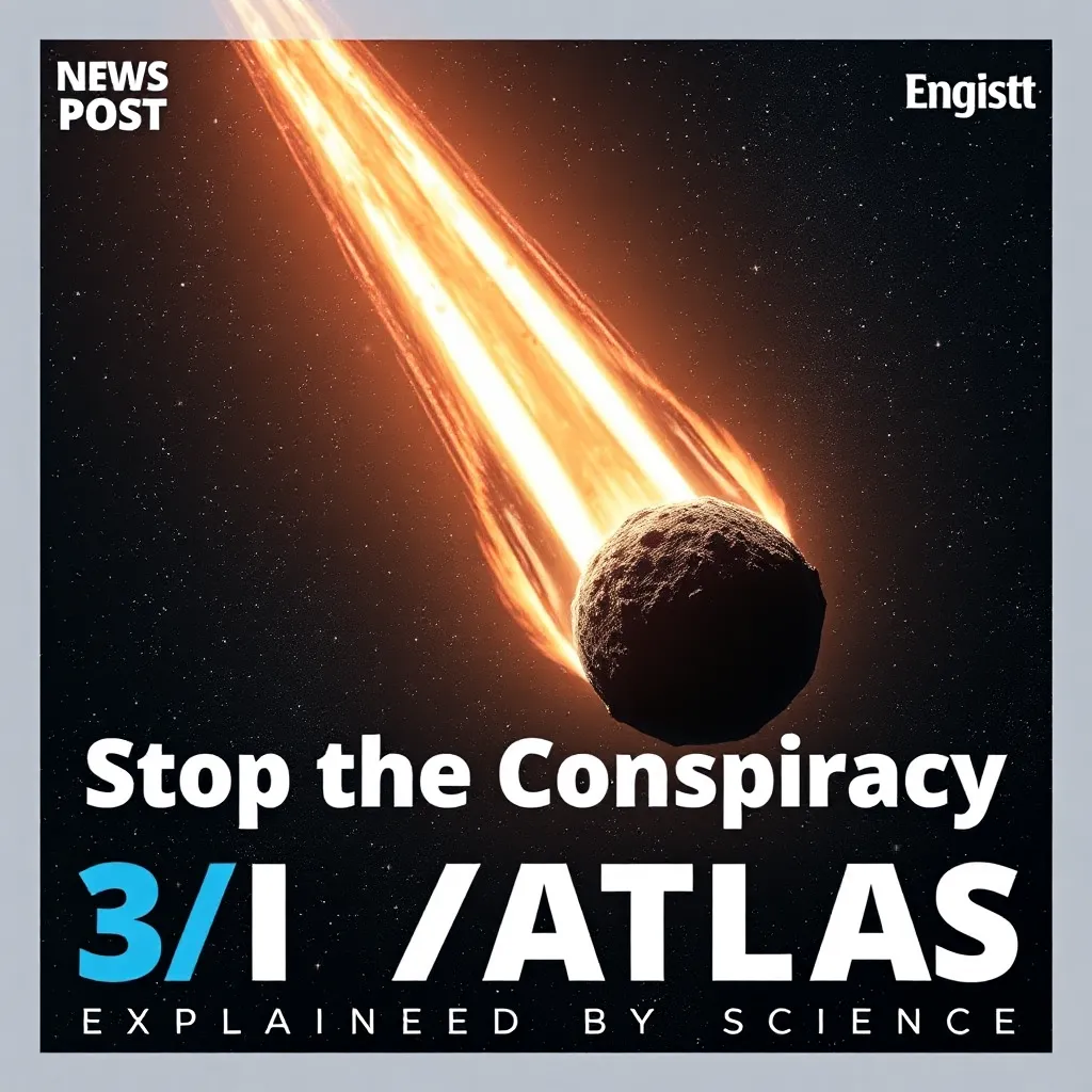 Stop the Conspiracy: 3I/ATLAS Explained by Science : MysteryLores