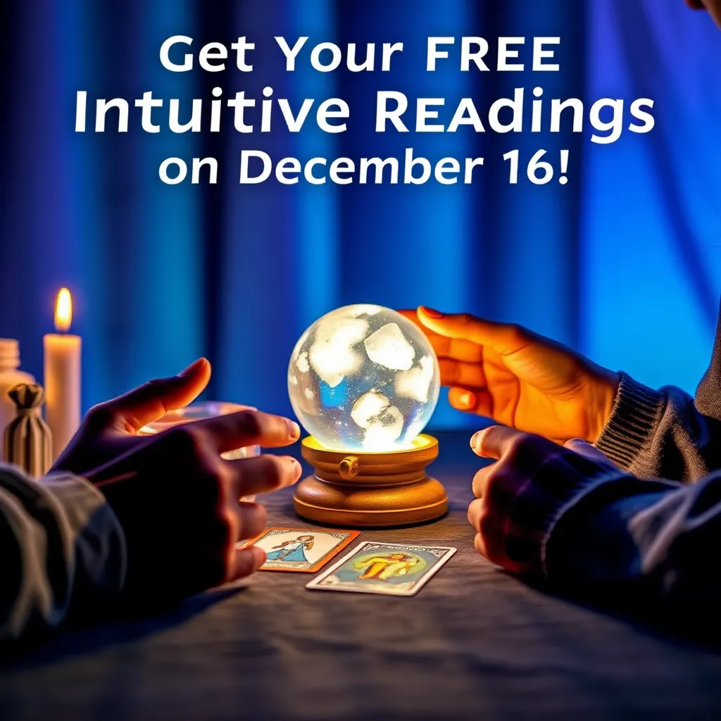 Get Your Free Intuitive Readings on December 16! : MysteryLores