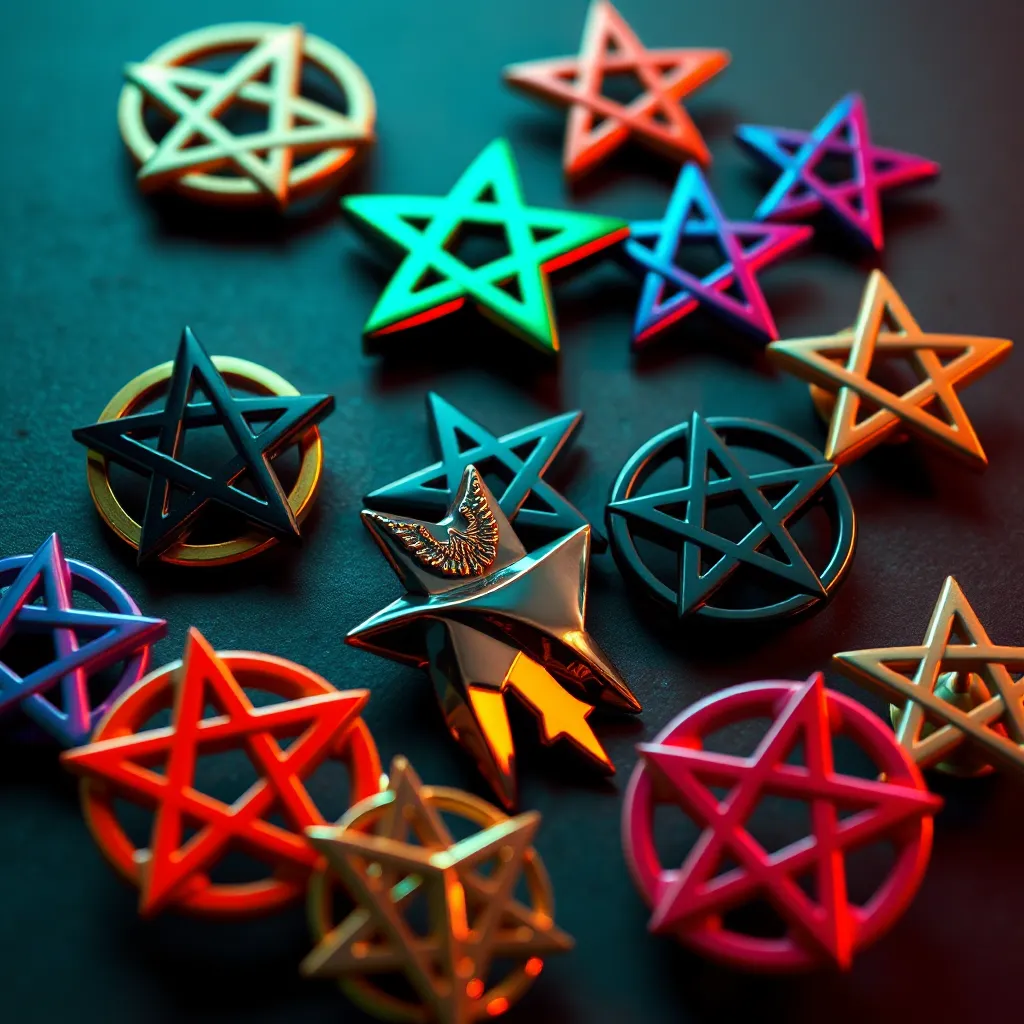 Check Out These Adorable Inverted Pentagram Pins! : MysteryLores